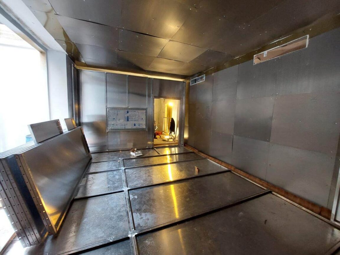 MRI Faraday Cages, faraday cages for mri rooms, mri shielding