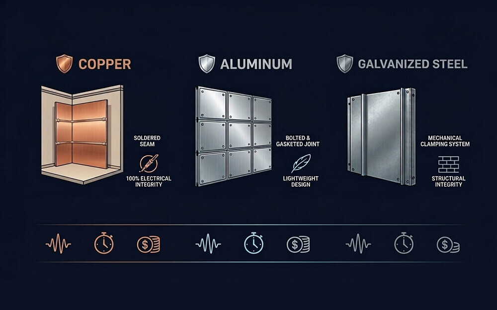 Understanding RF shielding materials for MRI rooms - Quality Shielding Cage